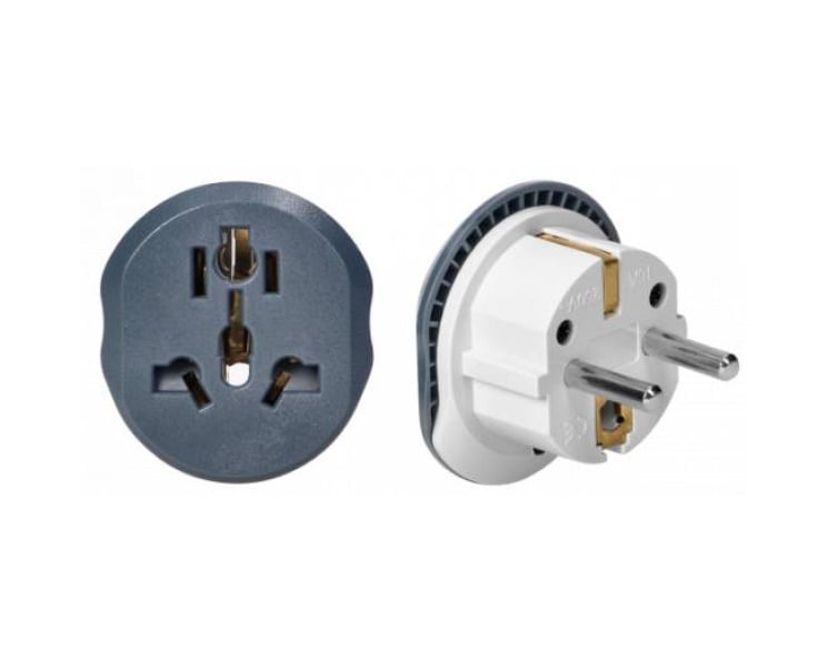 Adapter strujni Euro utikač-univerzalne utičnice (US+AU+UK)