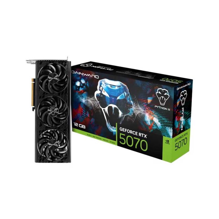 Grafička kartica Gainward GeForce RTX 5070 Python III 12GB GDDR7 192bit NE75070019K9-GB2050T