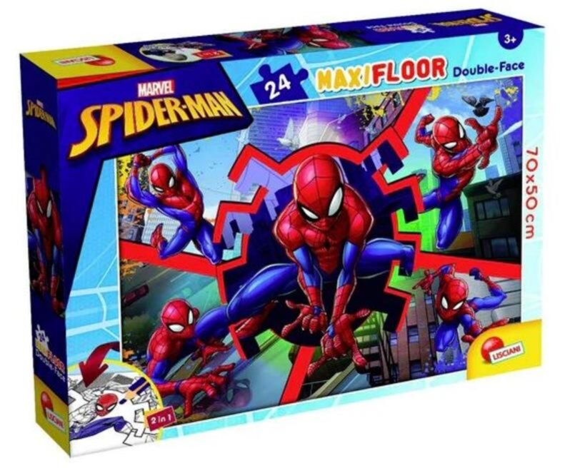 Lisciani Slagalica 24pcs Maxi Spiderman 2u1