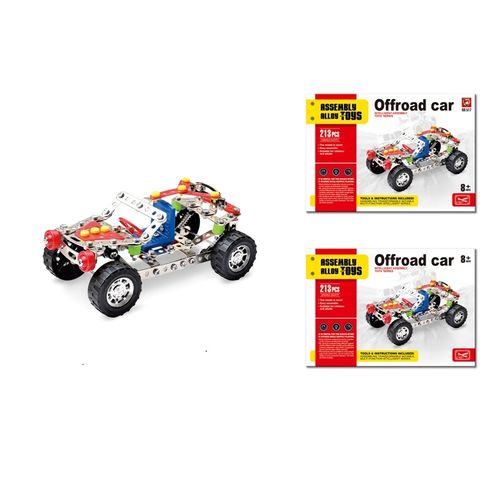 Rasklopivi metalni offroad auto od 213 delova