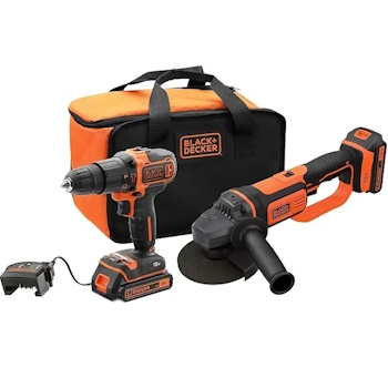 Black&Decker akumulatorski set u torbi BCK24D2S-QW