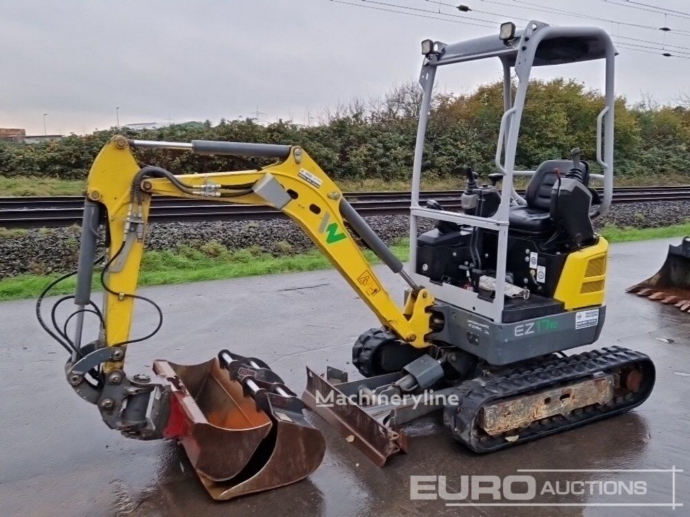 Prodaje se Wacker Neuson EZ17E mini bager na aukciji