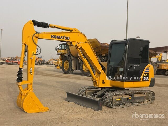 Prodaje se Komatsu PC58-8 mini bager na aukciji