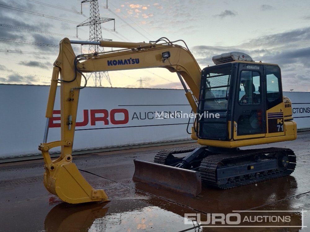 Prodaje se Komatsu PC71-7 mini bager na aukciji