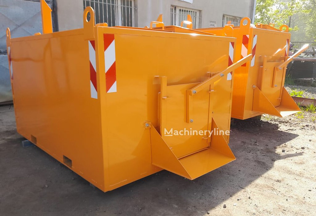 Novi Thermomulde 3 m³, Asphalt-Thermocontainer, Asphaltbox termo bunker za asfalt