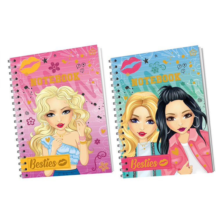 BESTIES NOTES 60 LISTOVA A5 2ASS 140017