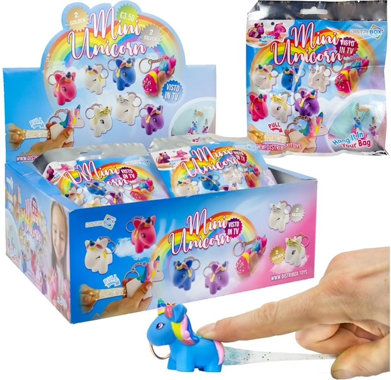 MINI UNICORN PRIVEZAK U KESICI 5CM