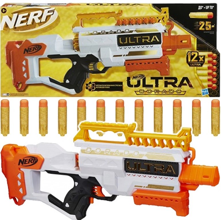 NERF GUN ULTRA DORADO MOTORISED PUSKA MEKANE STRELICE