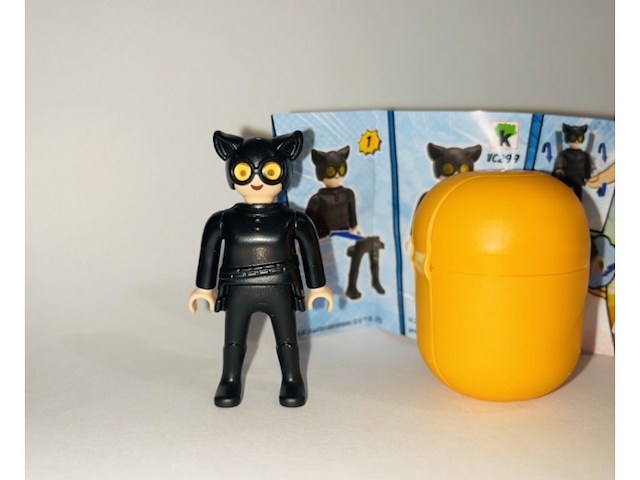 Kinder jaje figurica Playmobil - Catwoman (Žena mačka)
