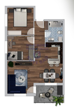 Trosoban stan na prodaju, 58m2, 120.860€