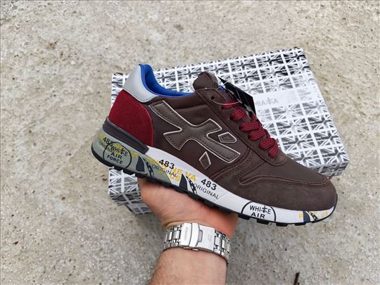 Premiata Mick 483, Brown; Braon Premiata Patike