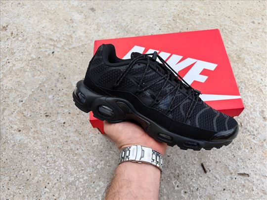 Nike Air Max TN Utility, Triple Black; Nike patike