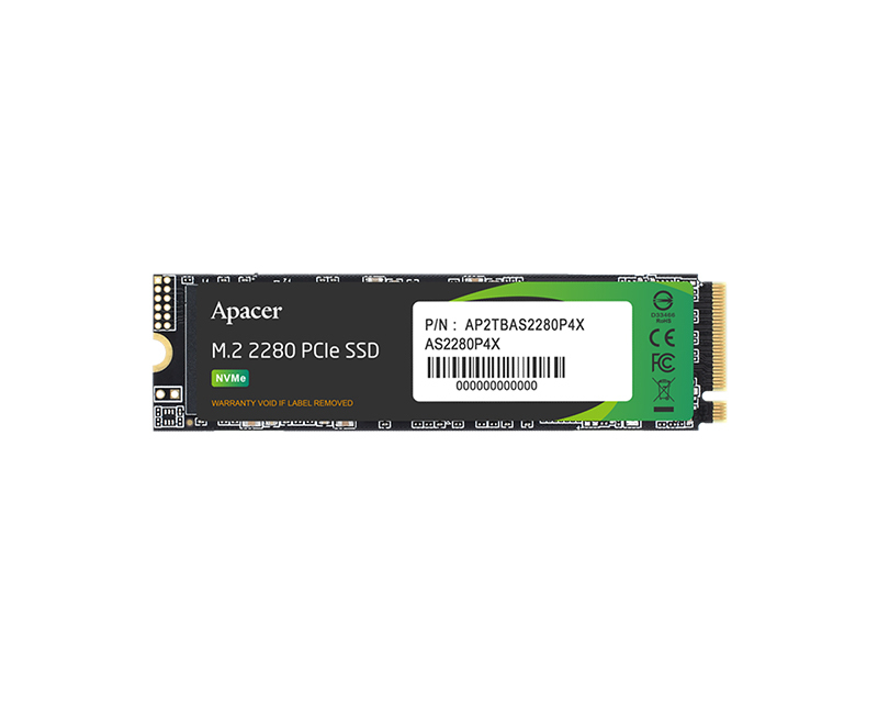 SSD APACER 2TB AS2280P4X M.2 PCIeID: EK000782616