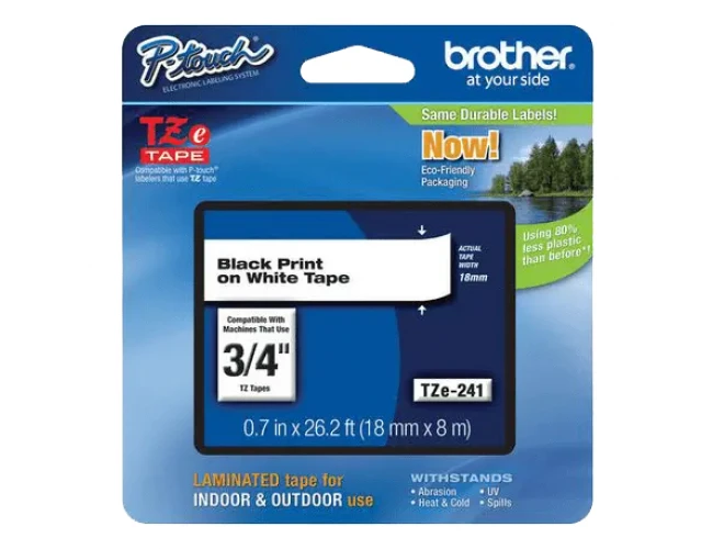 Brother TZe-241 traka crna na belo 18mm