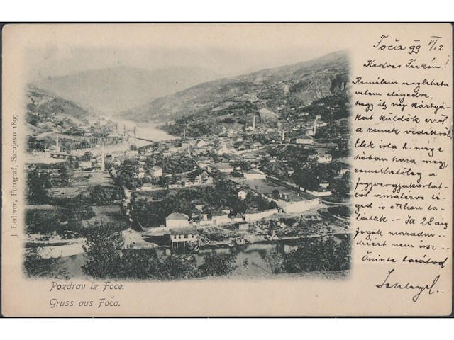 Bosna i Hercegovina - Foca 1899
