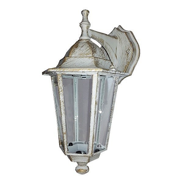 SPOLJNA ZIDNA LAMPA FENJER 1XE27 BL300DN PRLJAVO BELA BRILIGHT