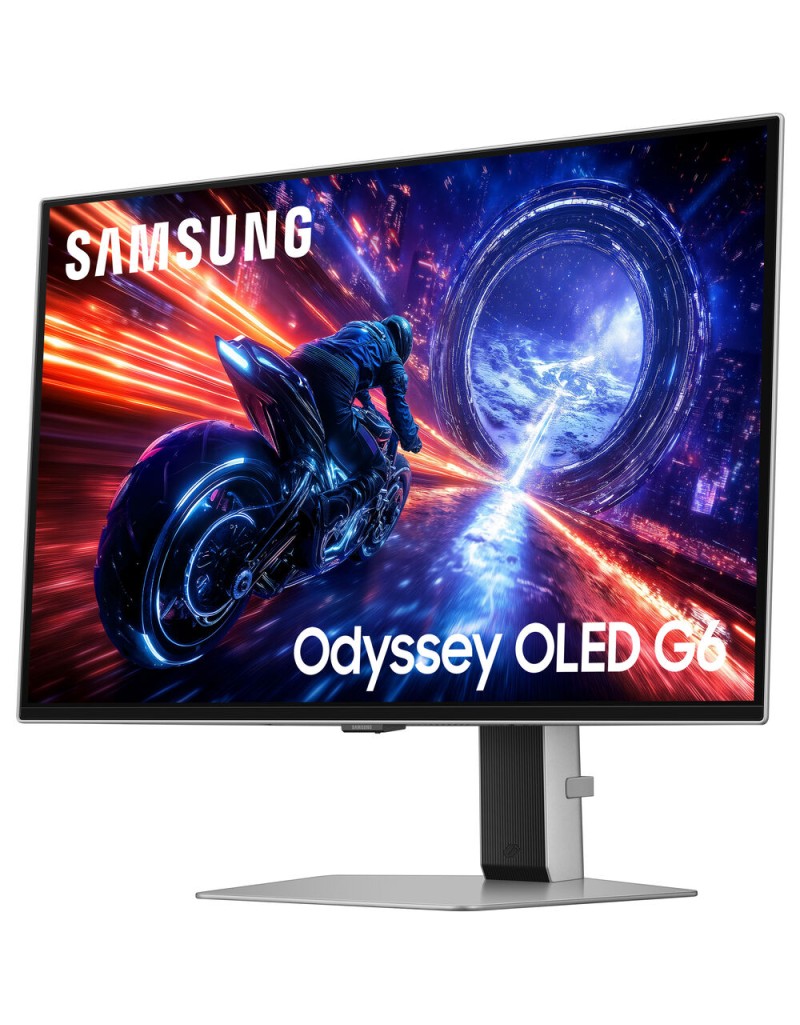SAMSUNG LS27FG602SUXEN 27" OLED 2560X1440 500Hz 0.03ms HDMIx2,DP,USB Freesync VESA srebrna