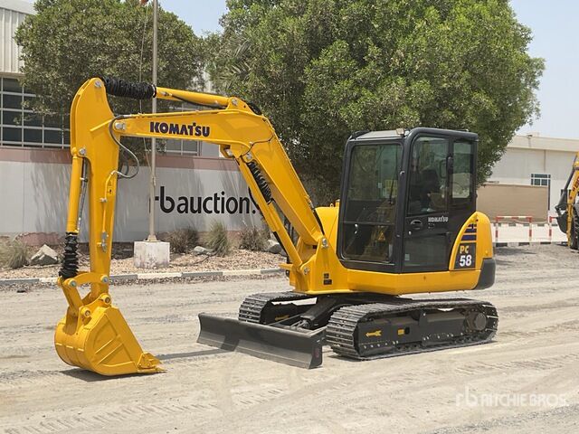 Prodaje se Komatsu PC58-8 mini bager na aukciji