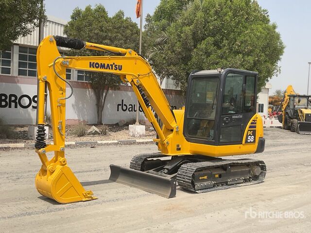 Prodaje se Komatsu PC58-8 mini bager na aukciji