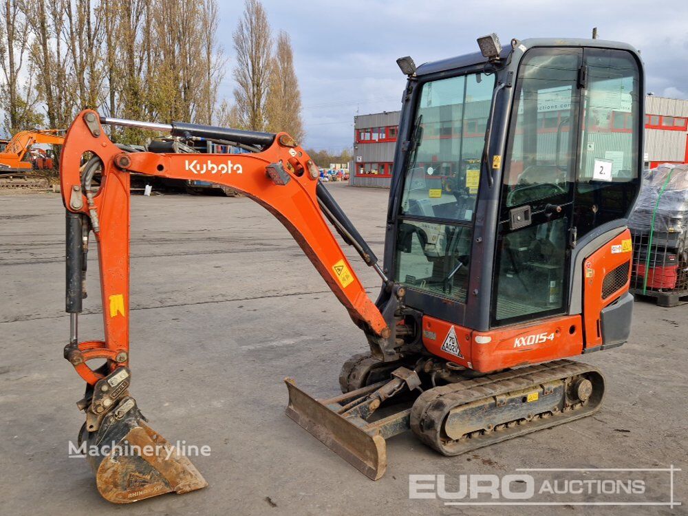 Prodaje se Kubota KX015-4 mini bager na aukciji