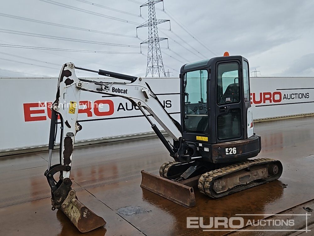 Prodaje se Bobcat E26 mini bager na aukciji