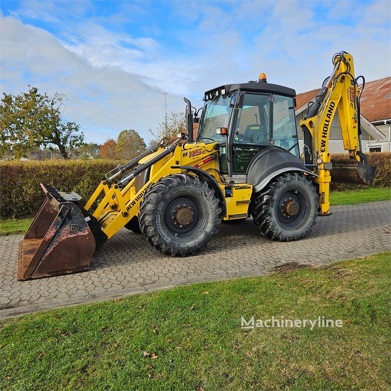 Prodaje se New Holland B115 C bager-utovarivač na aukciji