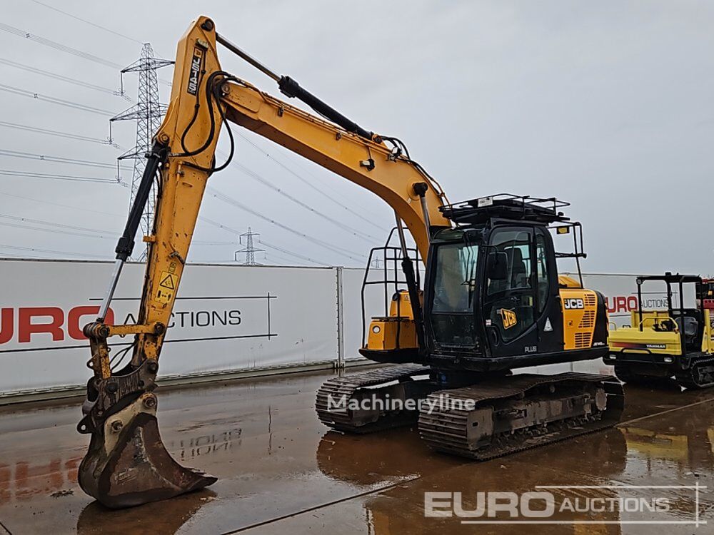 Prodaje se JCB JS145LC 4F mini bager na aukciji