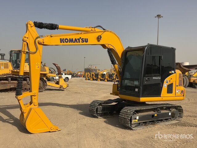 Prodaje se Komatsu PC70-8 midi bager na aukciji