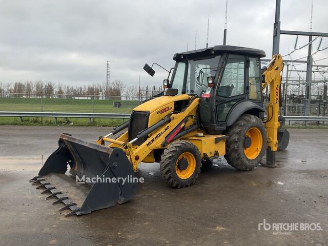 Prodaje se New Holland B80B-SS bager-utovarivač na aukciji
