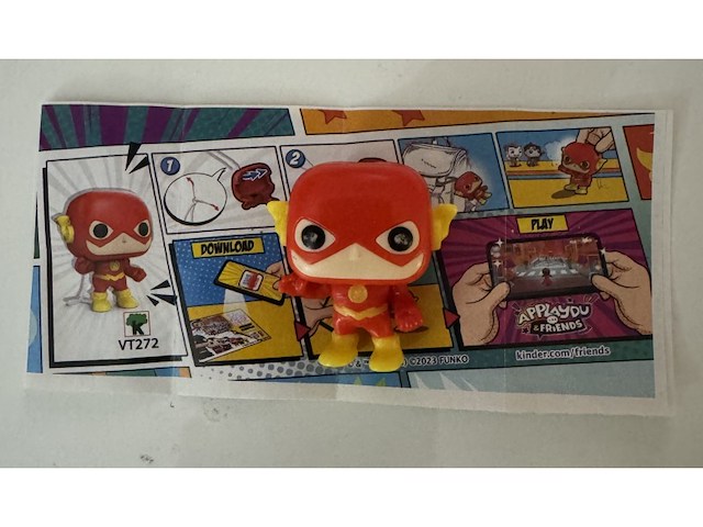 Kinder Joy DC HEROES Funko Pop - VT272 Flash