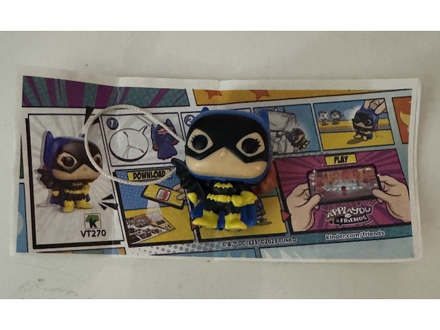 Kinder Joy DC HEROES Funko Pop - VT270 Batgirl