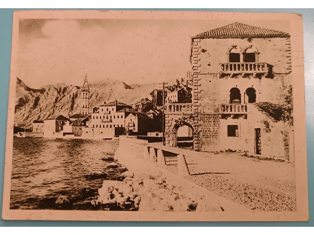 Razglednica-Perast...Boka Kotorska...1932