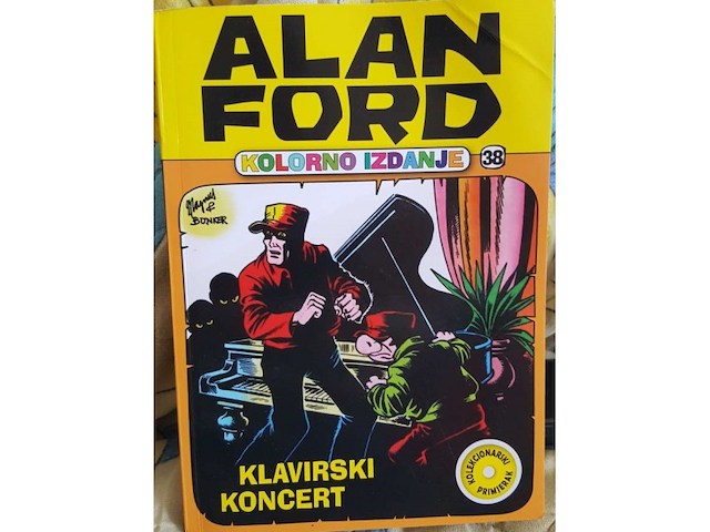 KLAVIRSKI KONCERT, Alan Ford kolor 38
