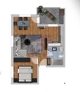 Dvosoban stan na prodaju, 47m2, 96.920€