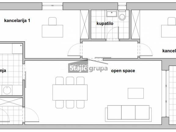 Odličan poslovni prostor, Šekspirova