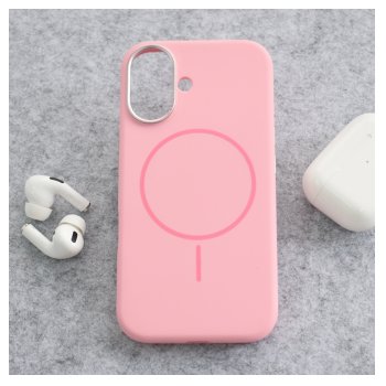 Maska Mag Case Nanobit Pure za iPhone 17 powder roze