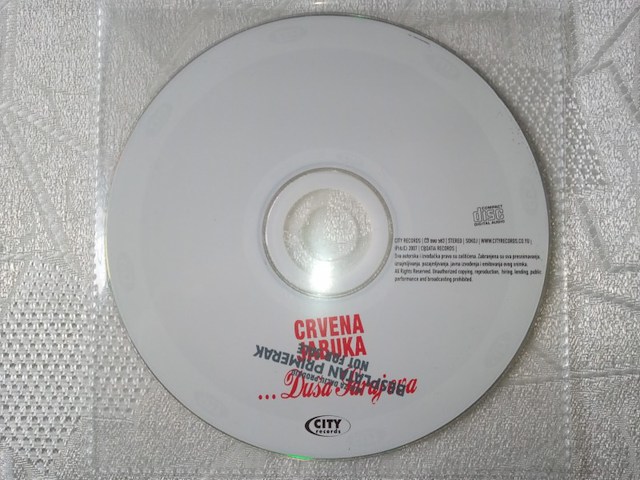 Crvena Jabuka – Duša Sarajeva CD
