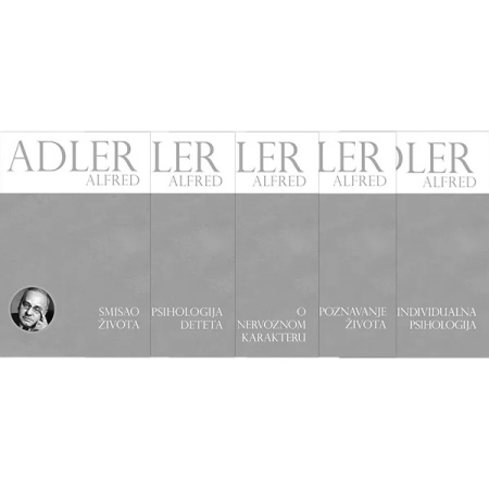 Alfred Adler komplet 1-5