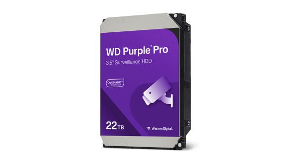 HDD WD 22TB WD221PURP 7200RPM 512MB Purple