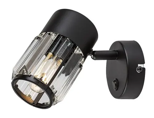 Rabalux Spot lampa Venaro, 1x15W, 1xE14, Crna