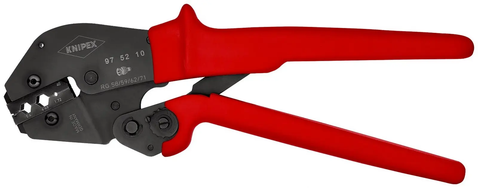 KNIPEX Krimp klešta za COAX, BNC i TNC konektore 97 52 10
