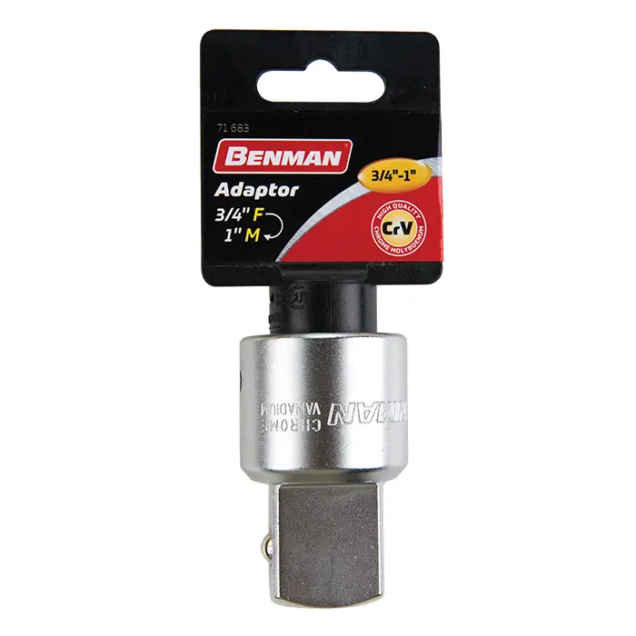 BENMAN Adapter 3/4"NEG1/2"POZ