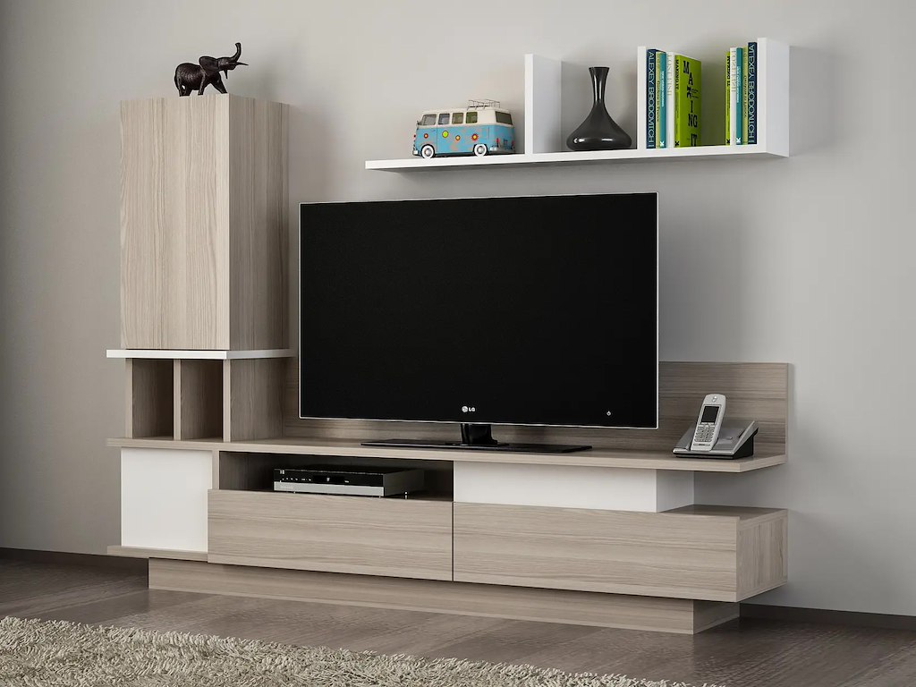 Hanah home TV Komoda Como Belo-Krem