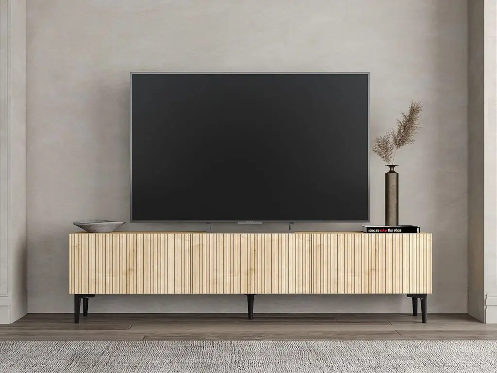 Hanah Home TV Komoda Oscar, 180x45x31,4 cm, Hrast