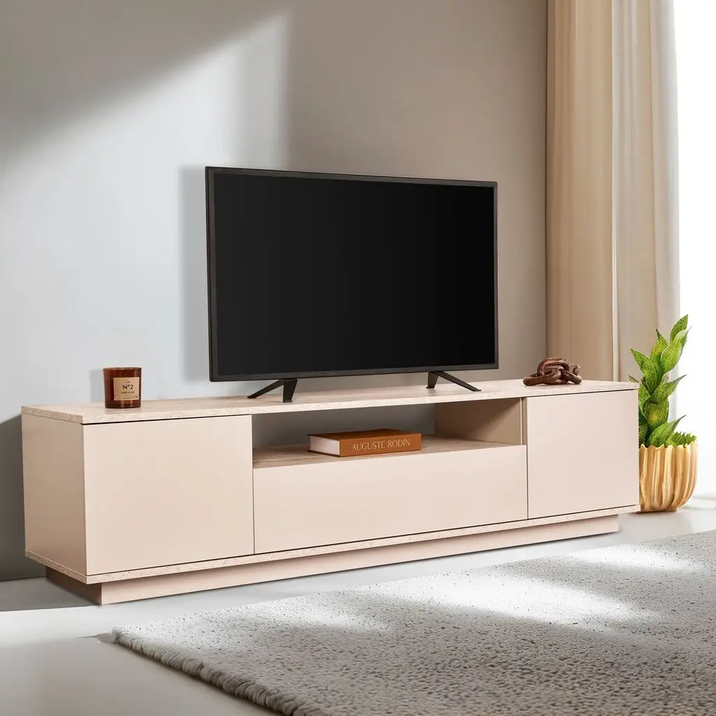 Hanah Home TV Komoda Veramont, Bež