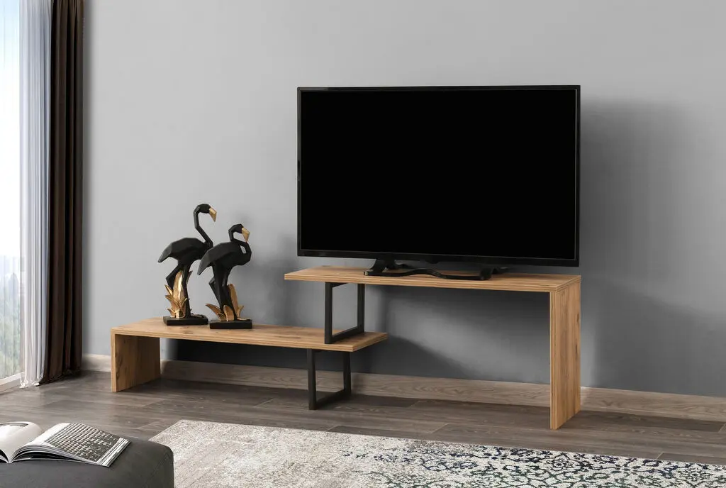 Hanah Home TV Komoda Ovit, 153x44x30 cm, Hrast