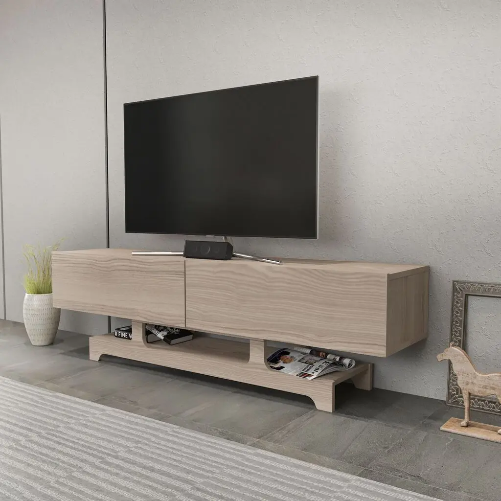Hanah Home TV Komoda Tera, 160x46,8x35 cm, Hrast