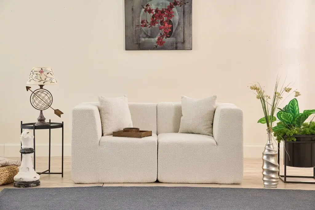Atelier del Sofa Dvosed Raks, 165x70x85cm, Beli