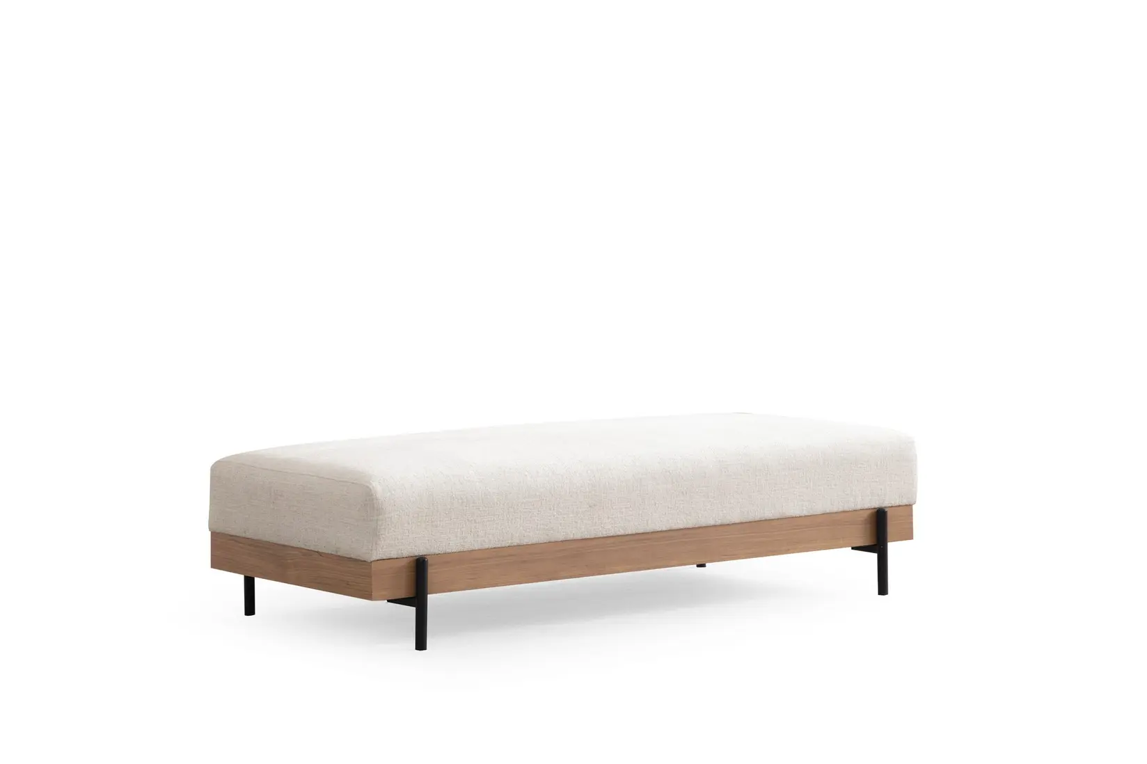 Atelier del Sofa Tabure 158x68x38cm, Belo