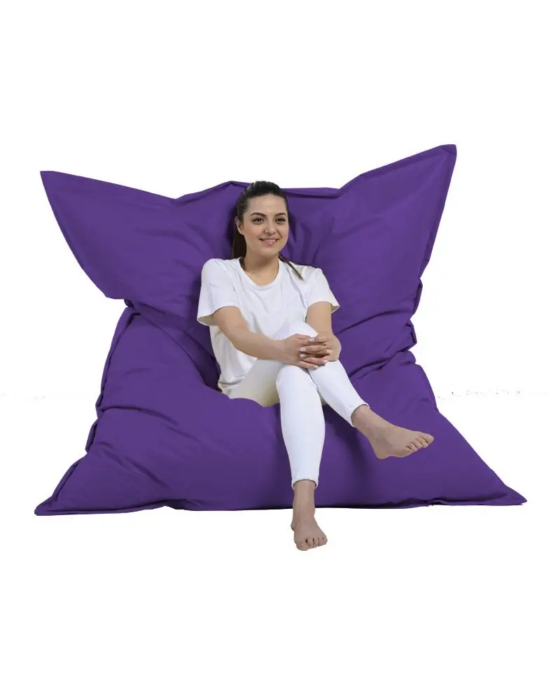 Atelier del Sofa Lazy bag Giant Cushion 140x180cm, Ljubičasti